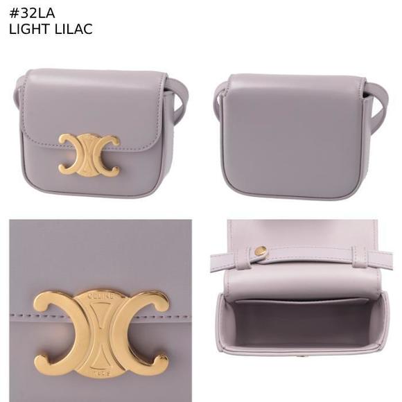 Celine | Bags | Celine Mini Triomphe Shoulder Bag Black | Poshmark